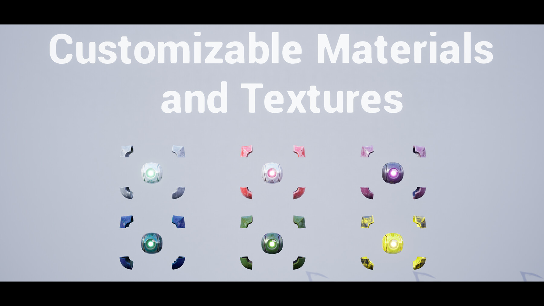 ArtStation - Sci-Fi Drones - (Unreal Engine 4 Game Ready Characters ...