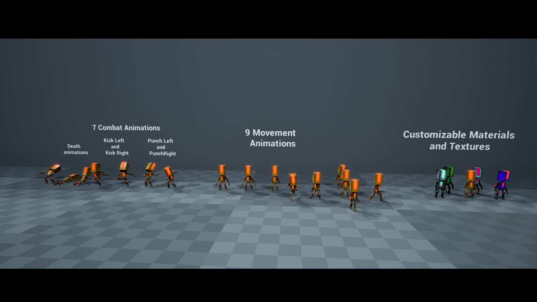 ArtStation - Radical Robots Pack - Unreal Engine 4 | Game Assets