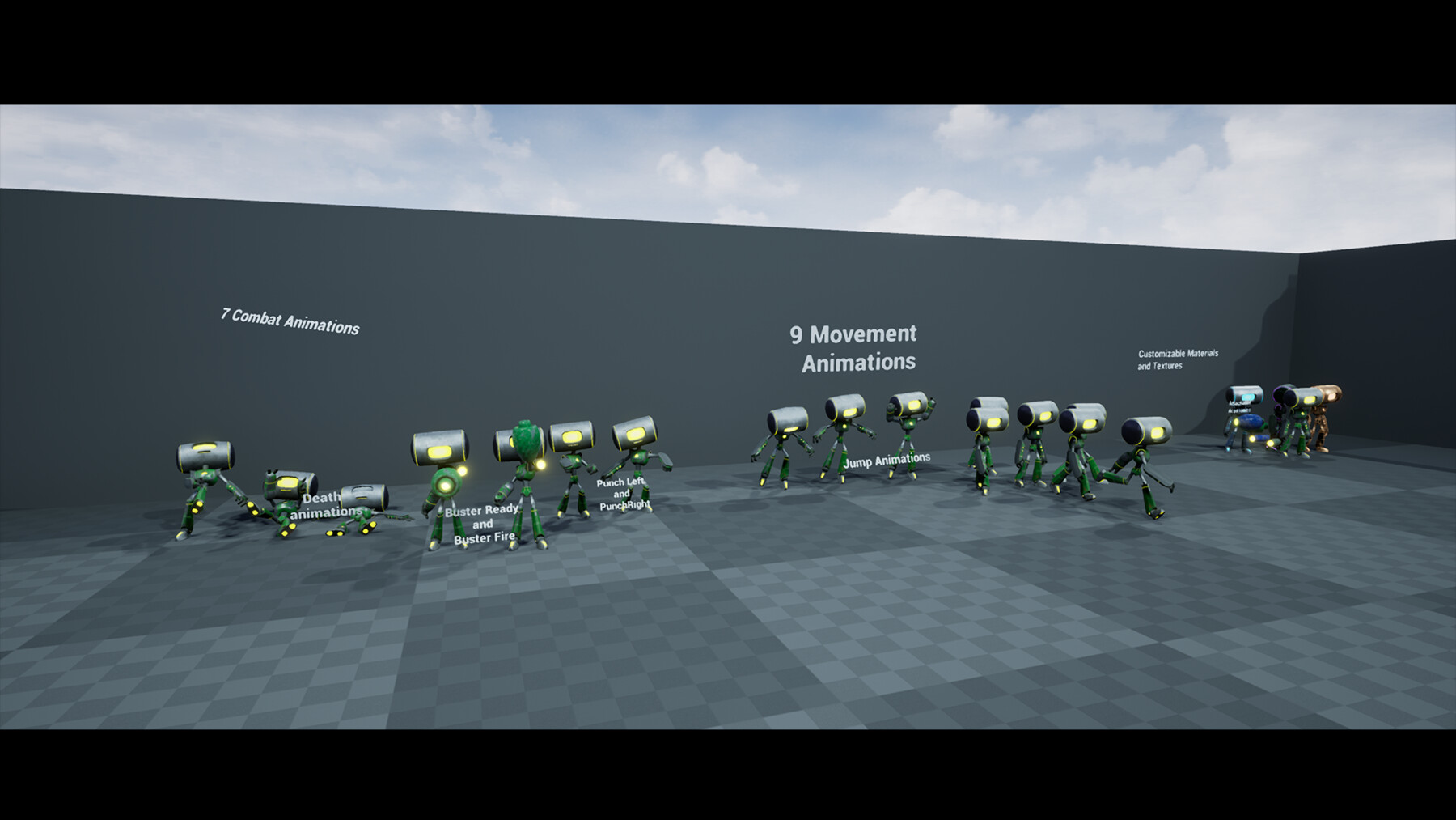 ArtStation - Radical Robots Pack - Unreal Engine 4 | Game Assets