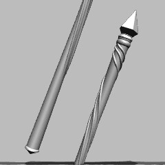 ArtStation - Fantasy Staffs | Resources