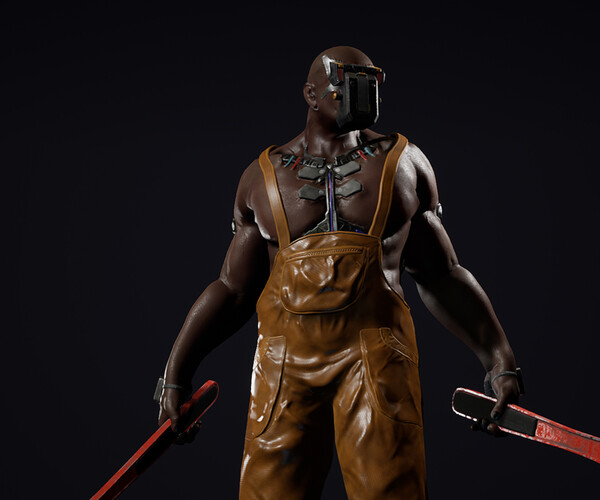 ArtStation - Cyberpunk Thug 2 - Game Ready | Game Assets