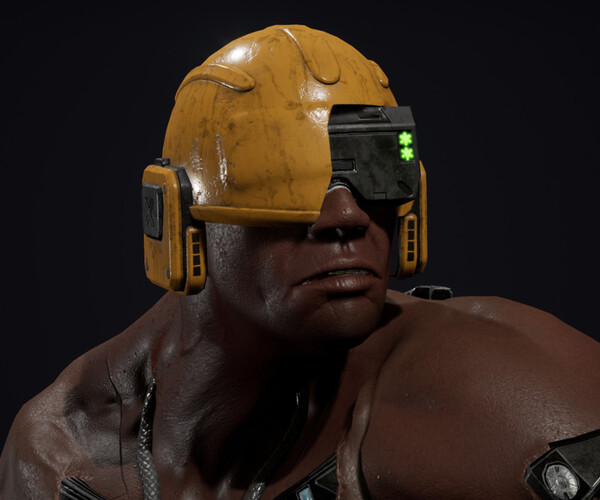 ArtStation - Cyberpunk Thug 2 - Game Ready | Game Assets