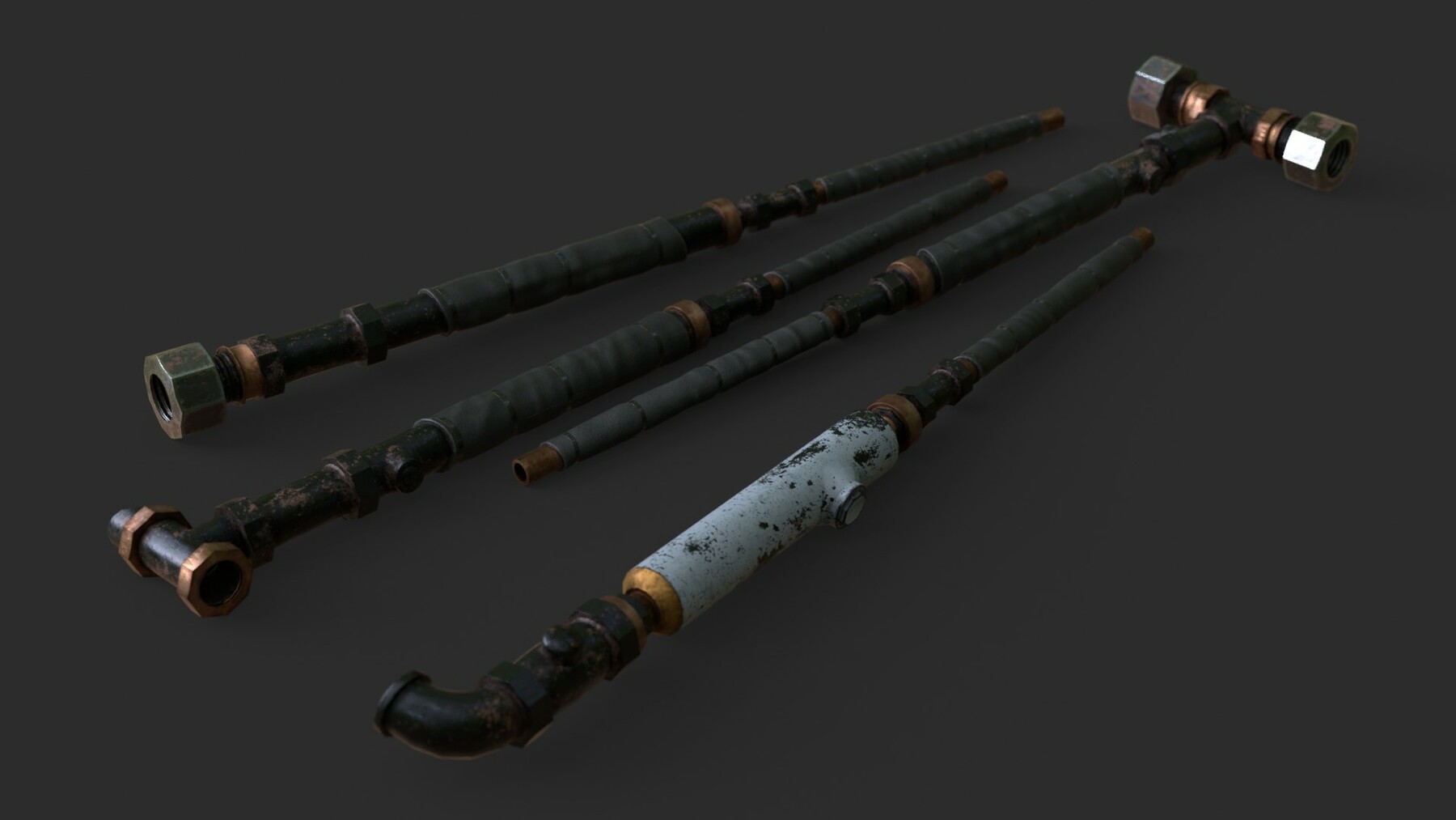 ArtStation - Plumbing Pipes Weapons Pack | Game Assets