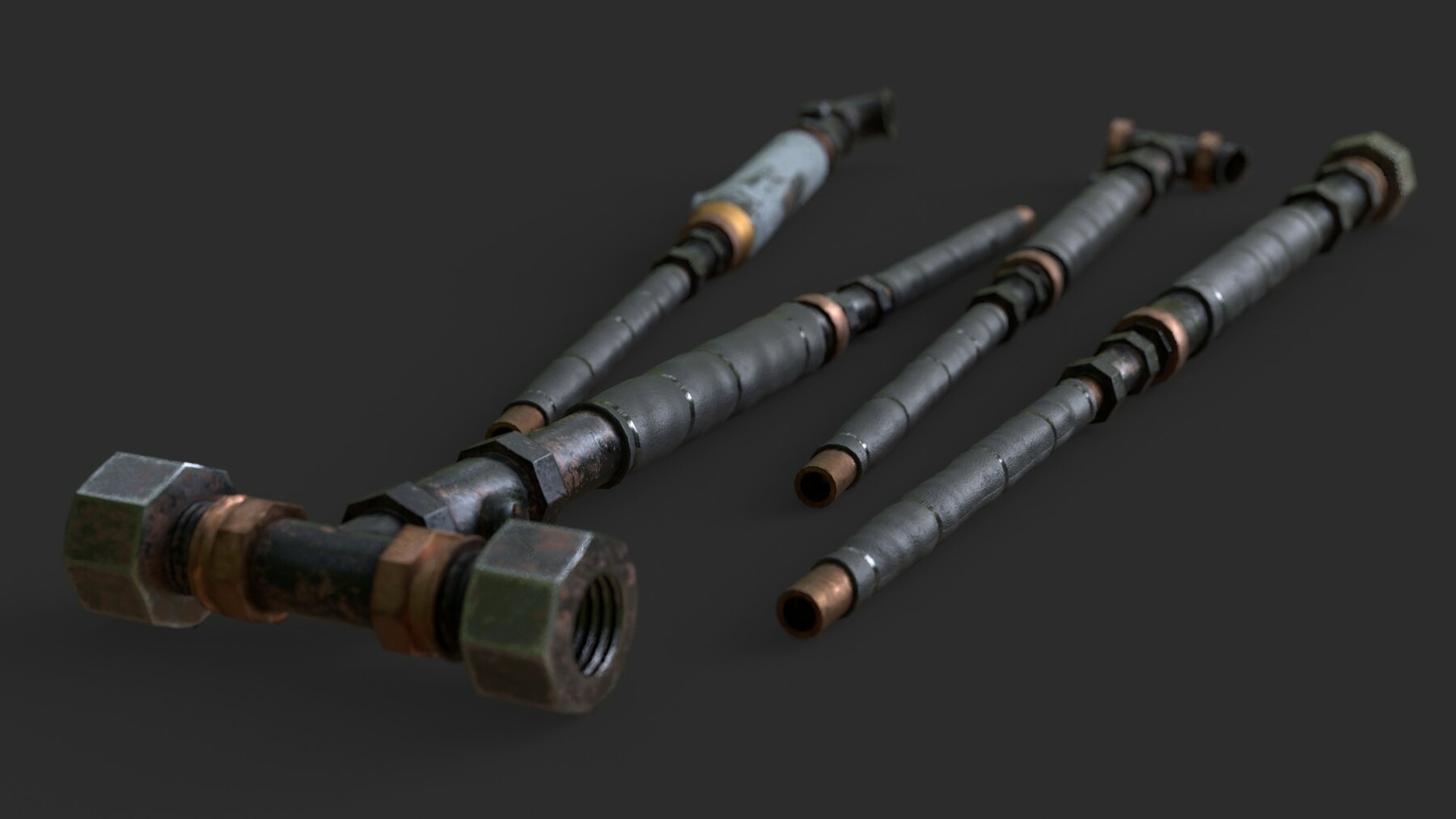 ArtStation - Plumbing Pipes Weapons Pack | Game Assets