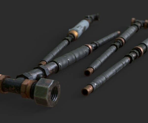 ArtStation - Plumbing Pipes Weapons Pack | Game Assets