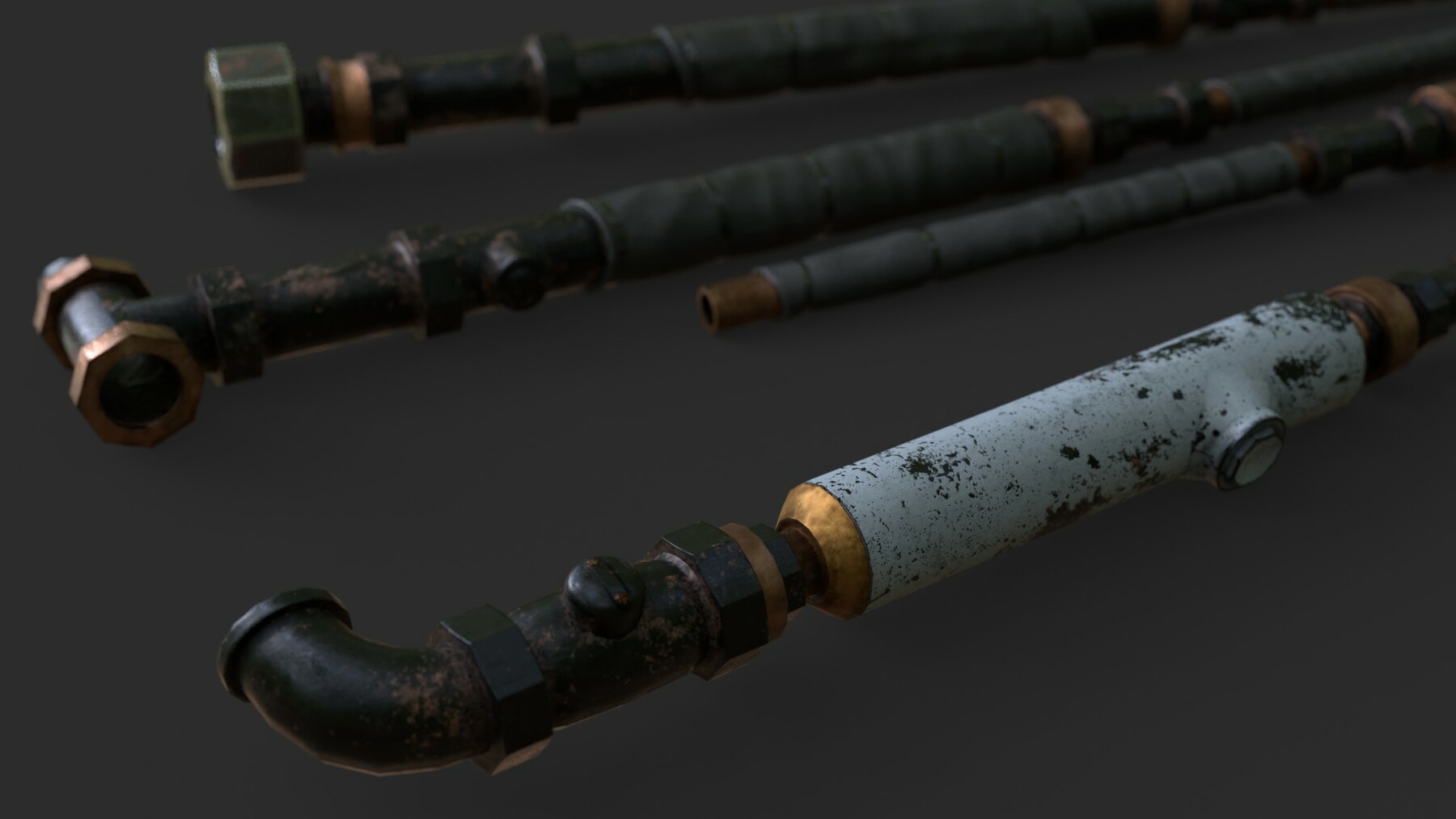 ArtStation - Plumbing Pipes Weapons Pack | Game Assets