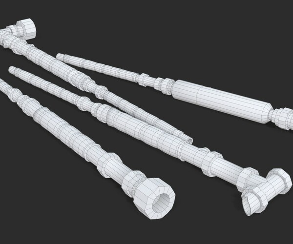 ArtStation - Plumbing Pipes Weapons Pack | Game Assets