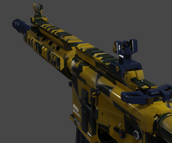 ArtStation - m416 | Game Assets