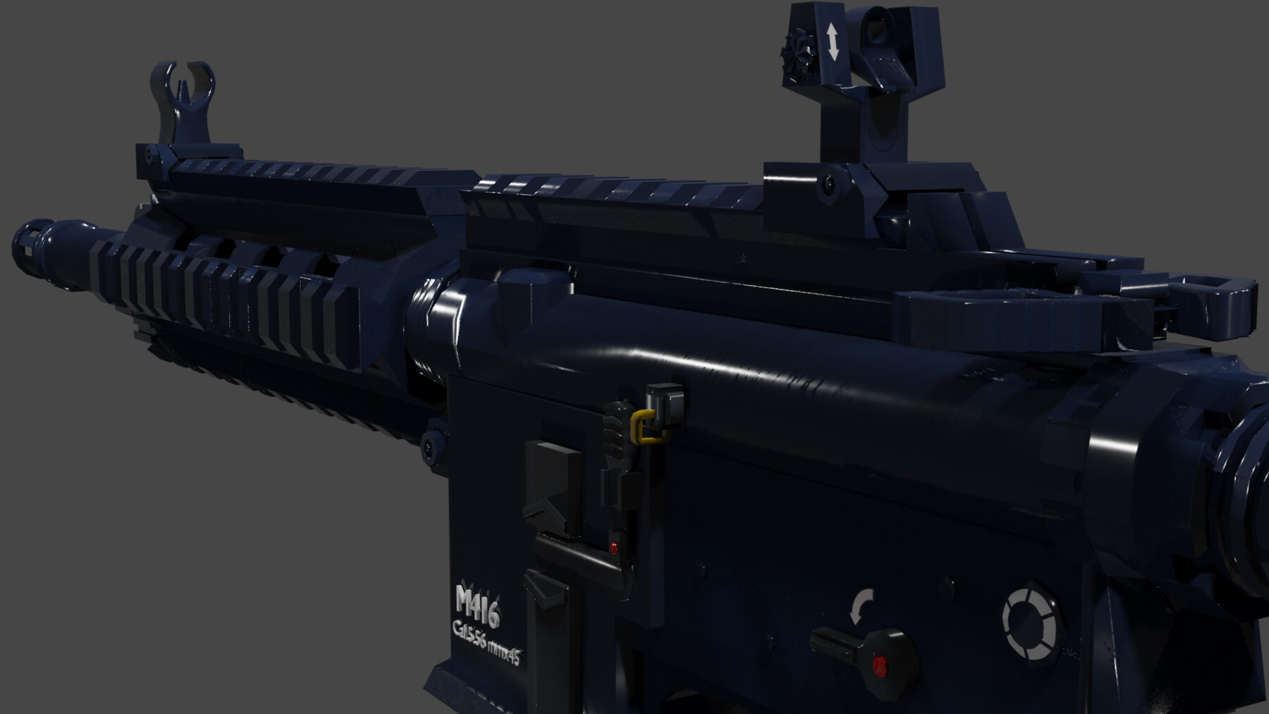 ArtStation - m416 | Game Assets