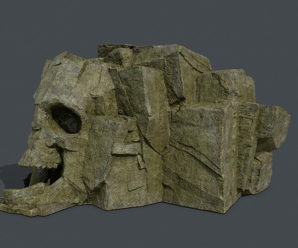 ArtStation - Skull Rock | Game Assets