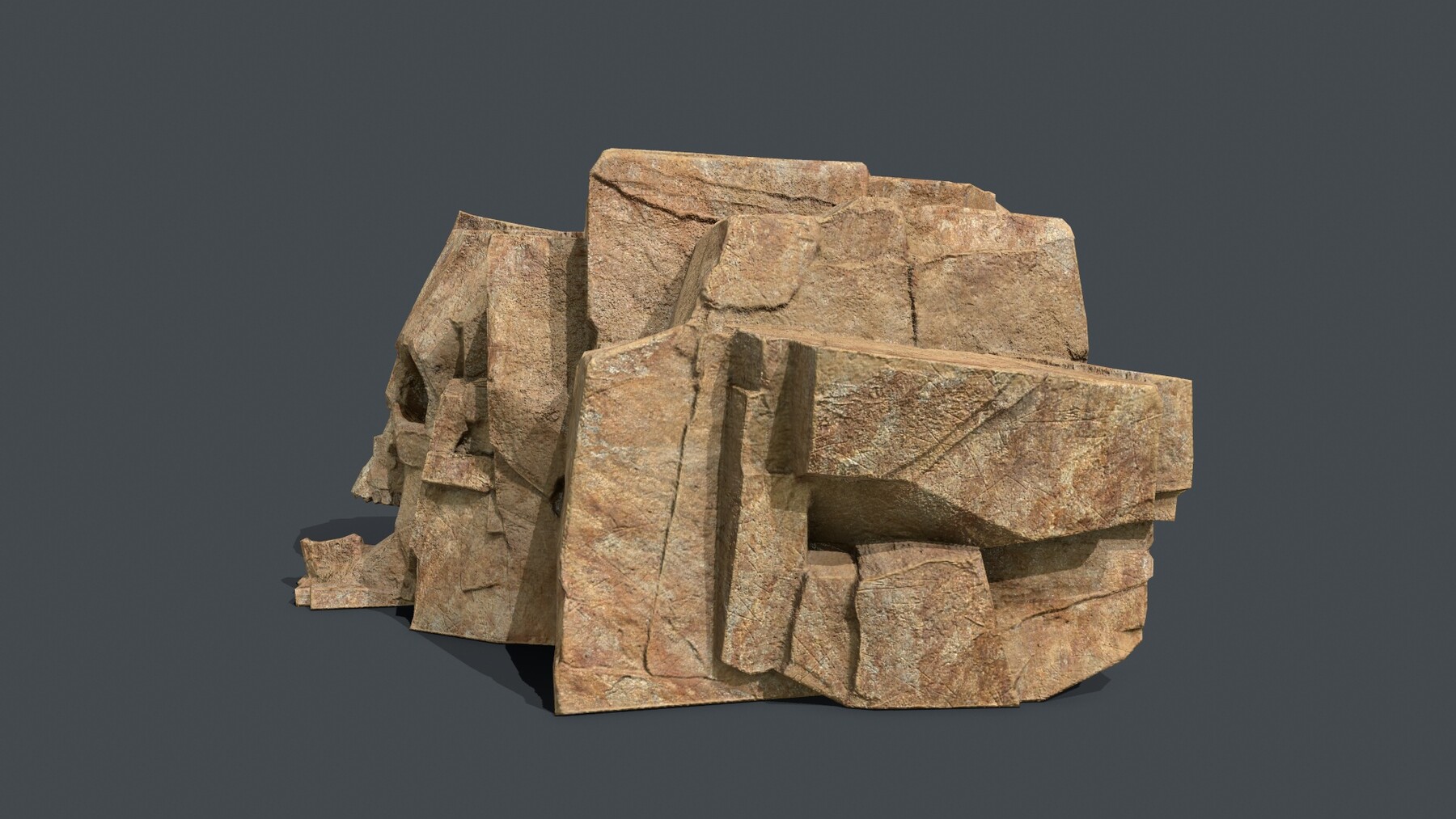 ArtStation - Skull Rock | Game Assets