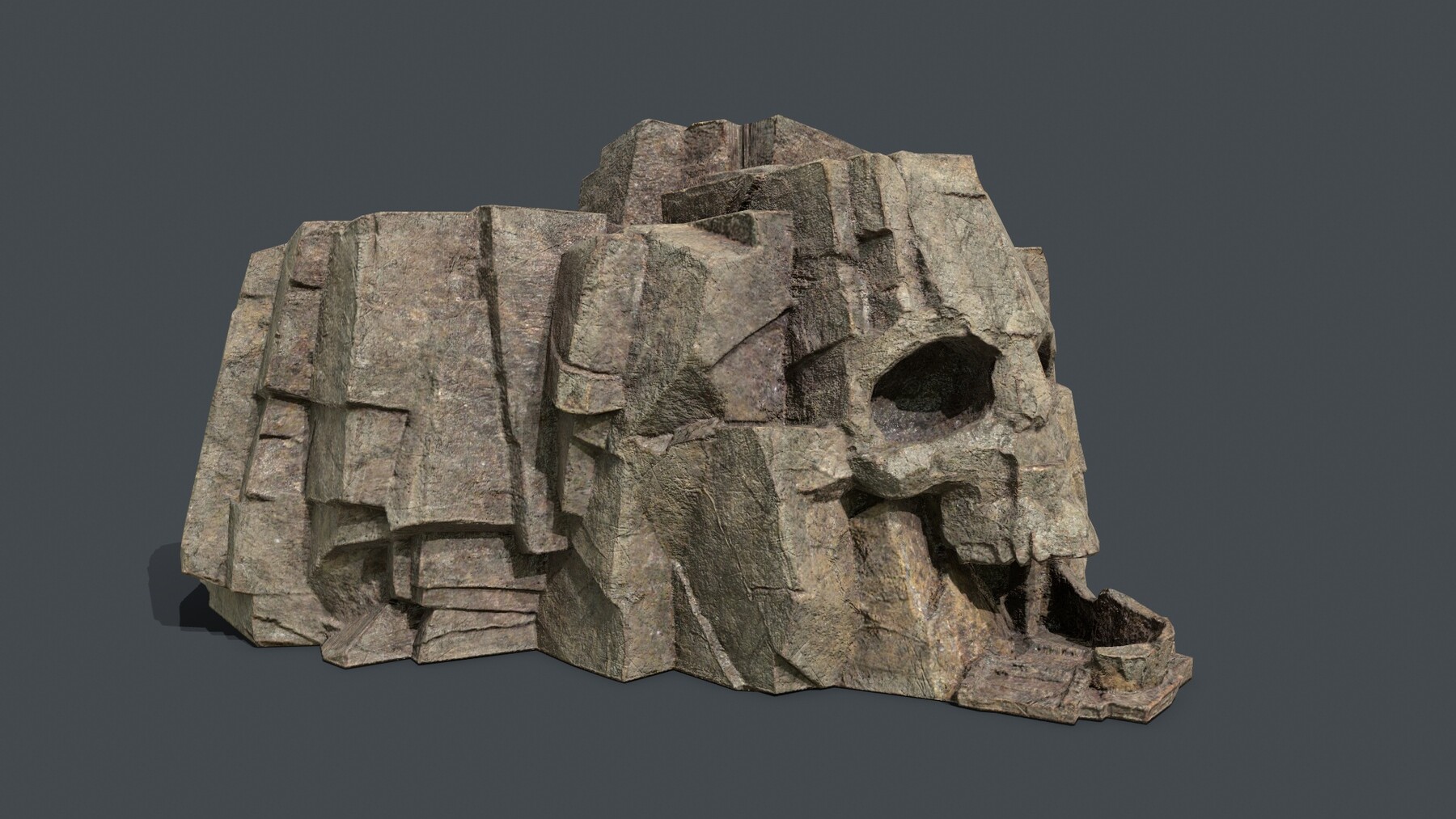 ArtStation - Skull Rock | Game Assets