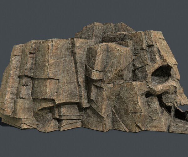 ArtStation - Skull Rock | Game Assets