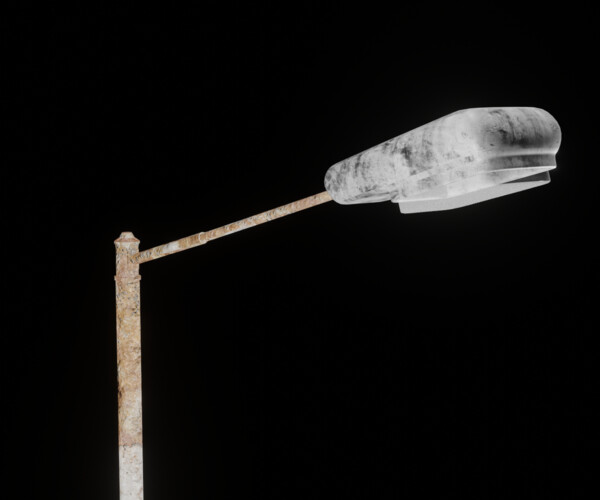 ArtStation - rusted street lamp | Resources