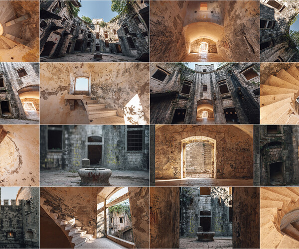 ArtStation - 480+ Abandoned Fortress Reference Pictures | Resources