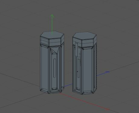 ArtStation - Low poly battery capsule sci fi Low-poly 3D model | Game ...