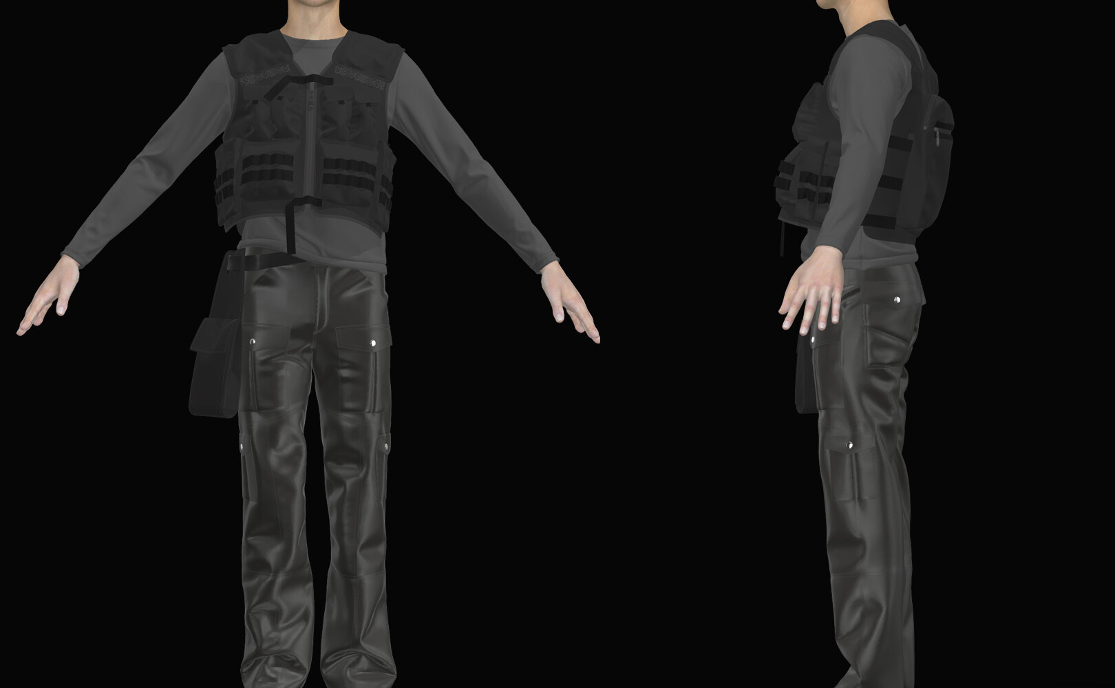 ArtStation - Male suite for standart Clo 3D Avatar Male_V1. MD and CLO ...