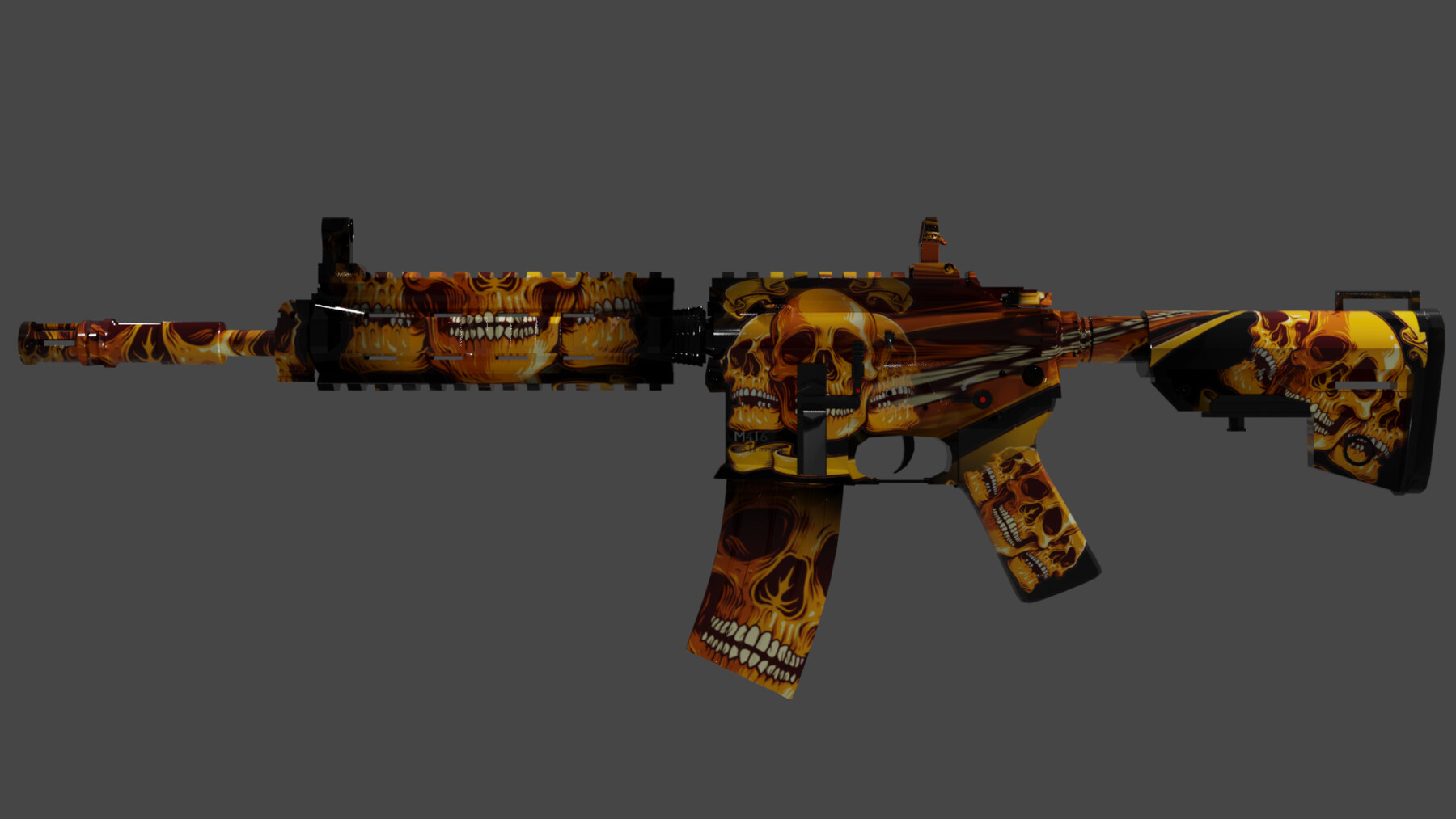 ArtStation - m416 | Game Assets