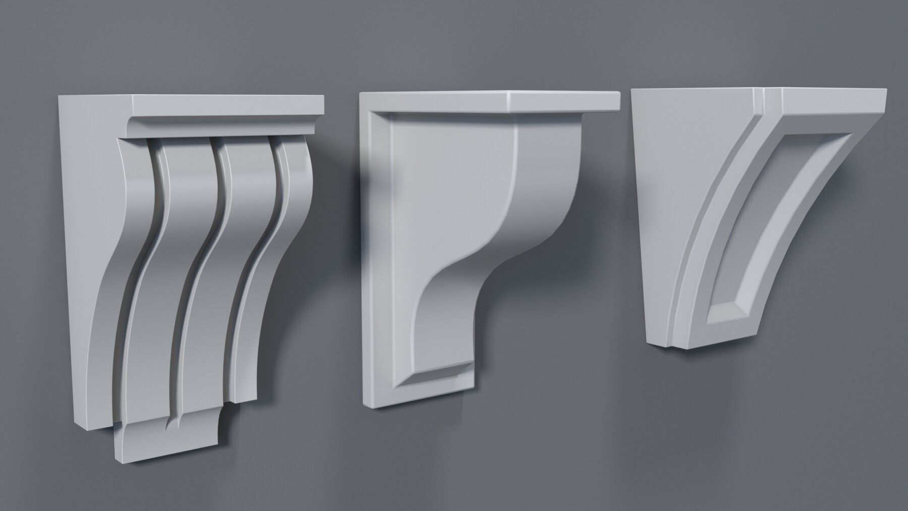 ArtStation - Corbels Collection -1 - 25 pieces | Resources