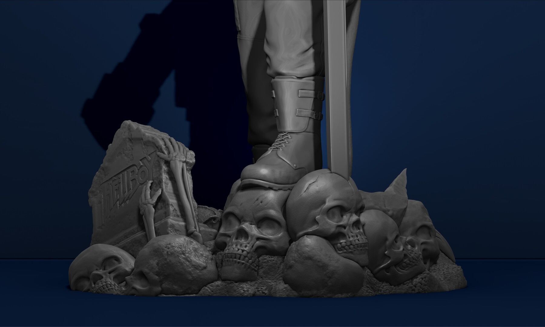 ArtStation - Hellboy DC Comics Action Figures Marvel Model Printing ...