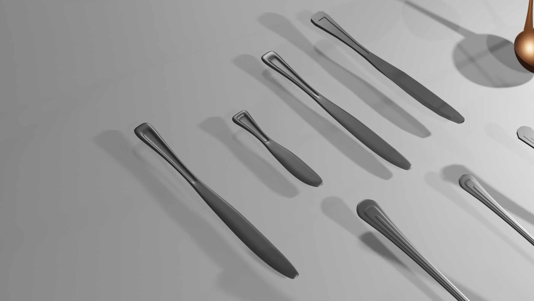 ArtStation - Cutlery / utensils | Game Assets