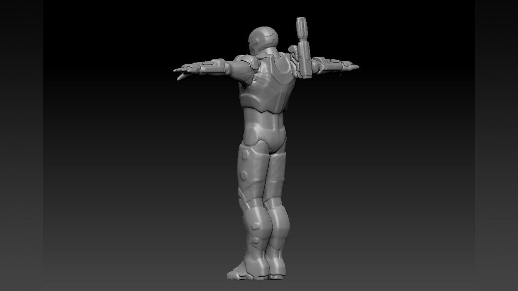 ArtStation - Statue War Machine | Game Assets