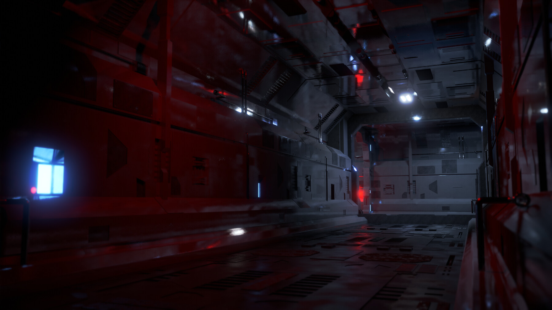 ArtStation - Dark Sci-Fi Corridor | Resources