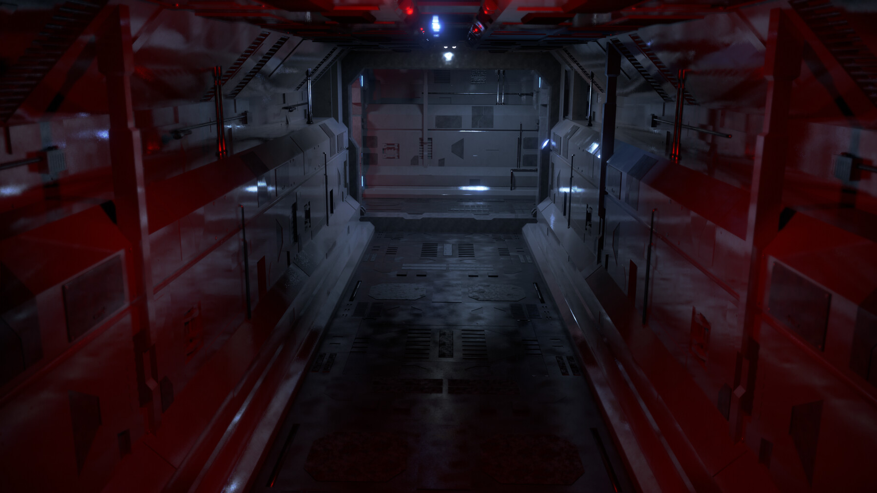 ArtStation - Dark Sci-Fi Corridor | Resources