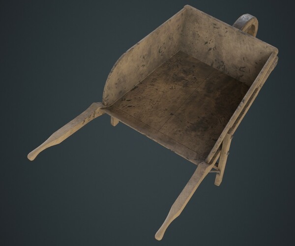 ArtStation - Wheelbarrow 4D | Game Assets
