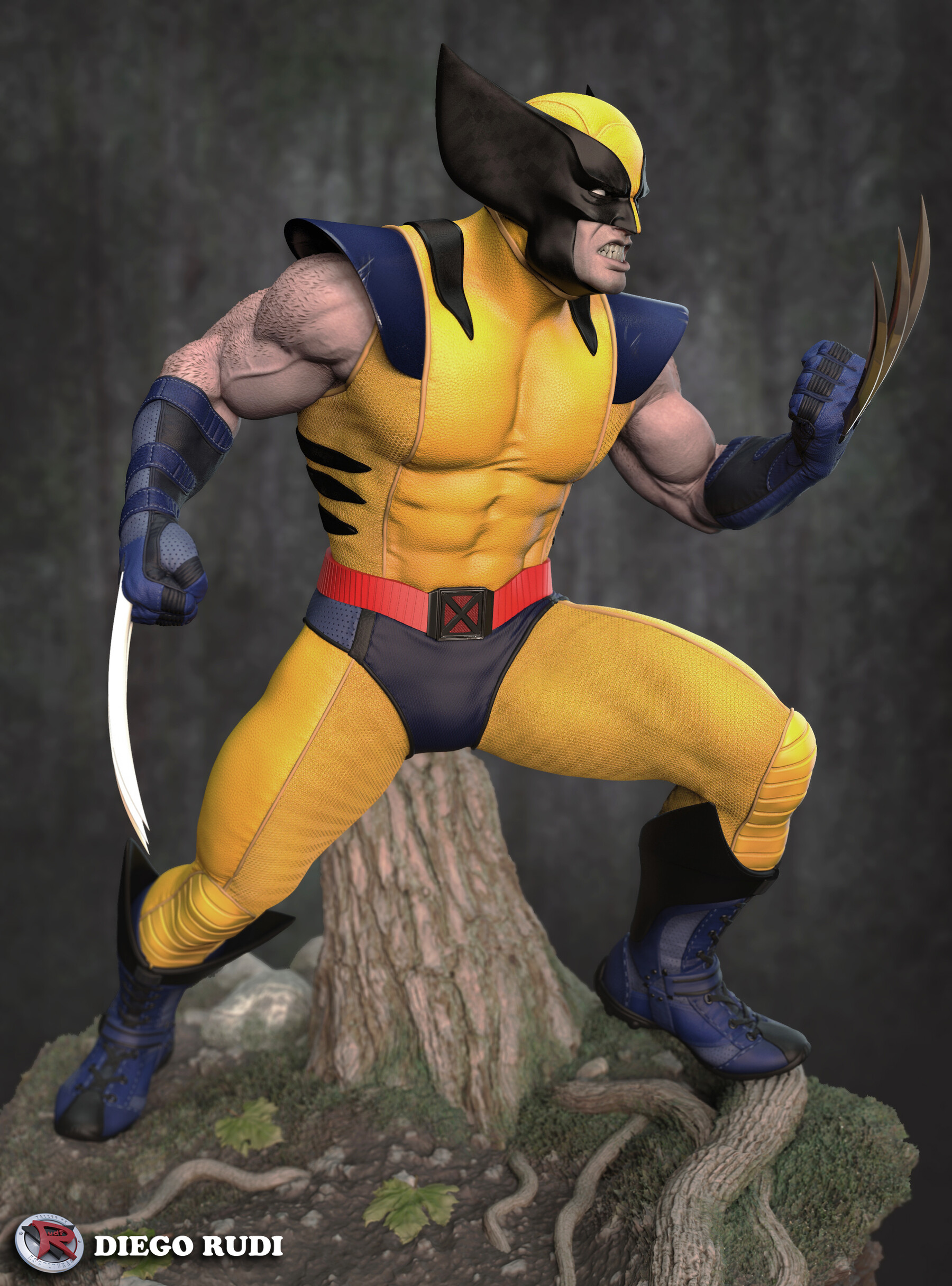 ArtStation - Wolverine STL | Resources