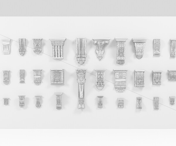 ArtStation - Collection of classic brackets | Resources