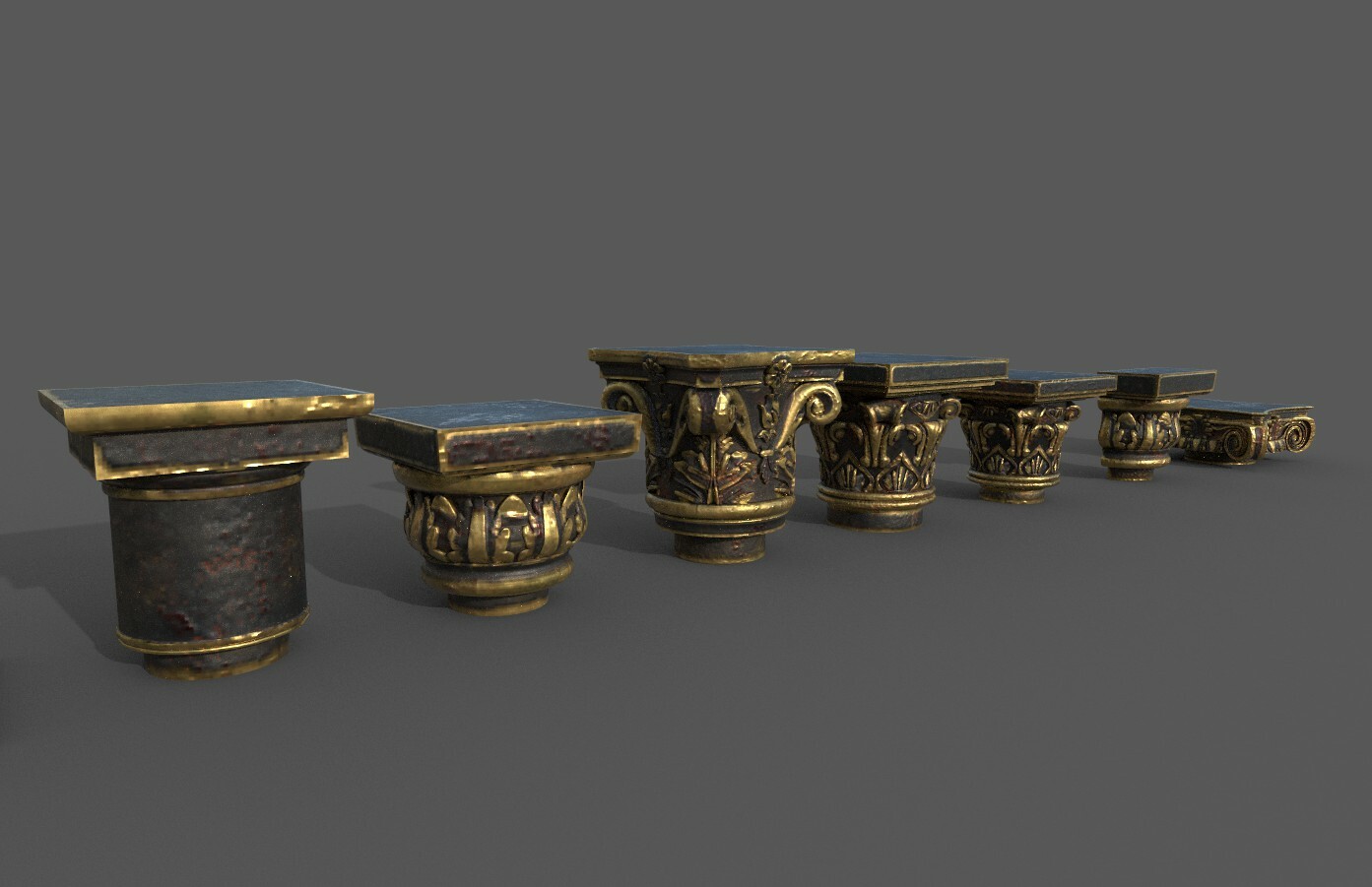 ArtStation - Classic columns | Resources