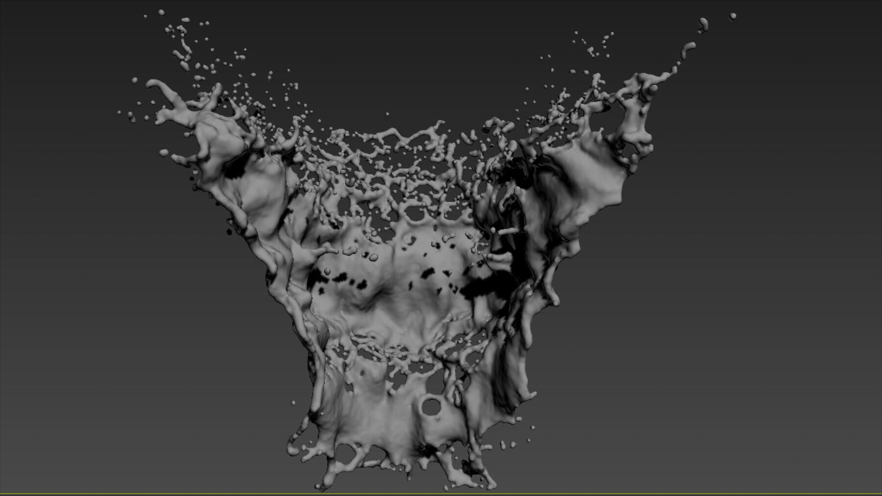 ArtStation - Water Splash 3D Model | Game Assets