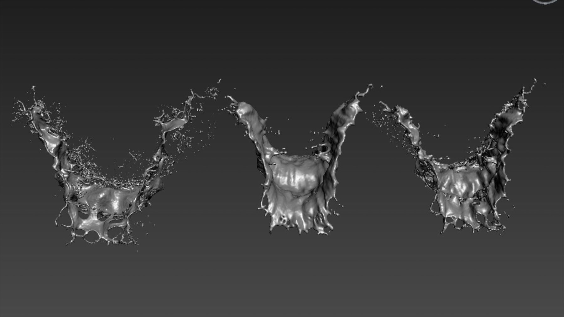 ArtStation - Water Splash 3D Model | Game Assets