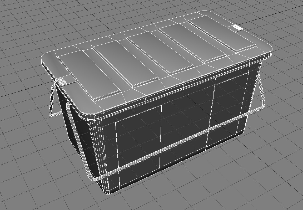 ArtStation - Plastic Box | Game Assets