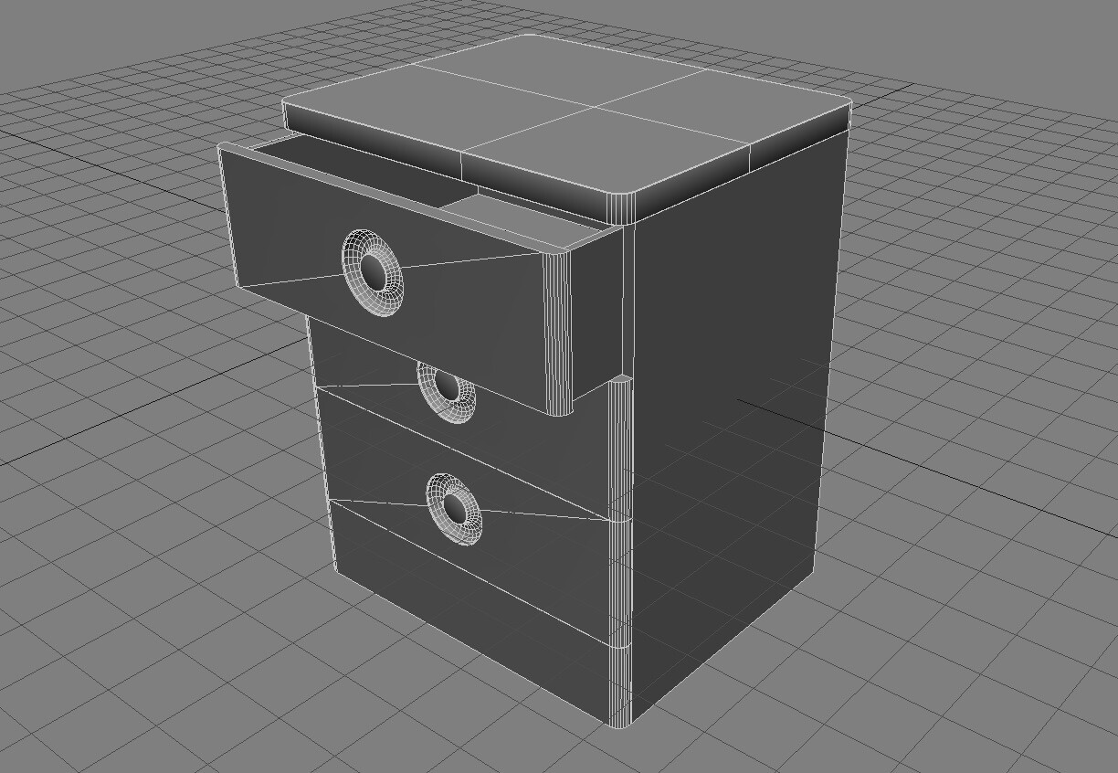 ArtStation - Chest Of Drawers | Game Assets