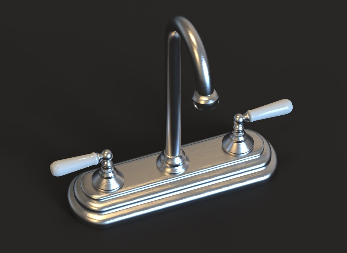 ArtStation - Sink Faucet | Game Assets