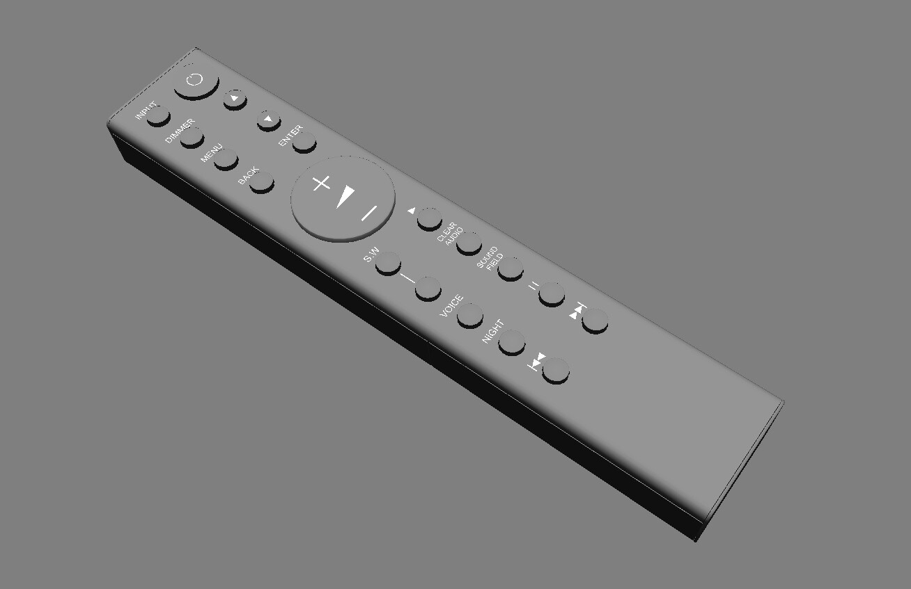 ArtStation - Remote Controller 3D Model | Game Assets