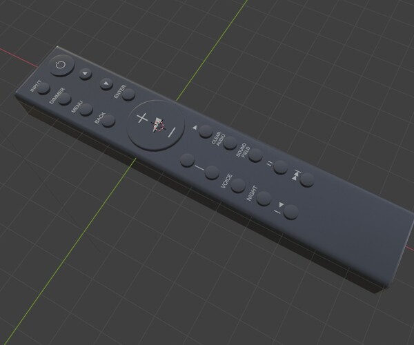 ArtStation - Remote Controller 3D Model | Game Assets