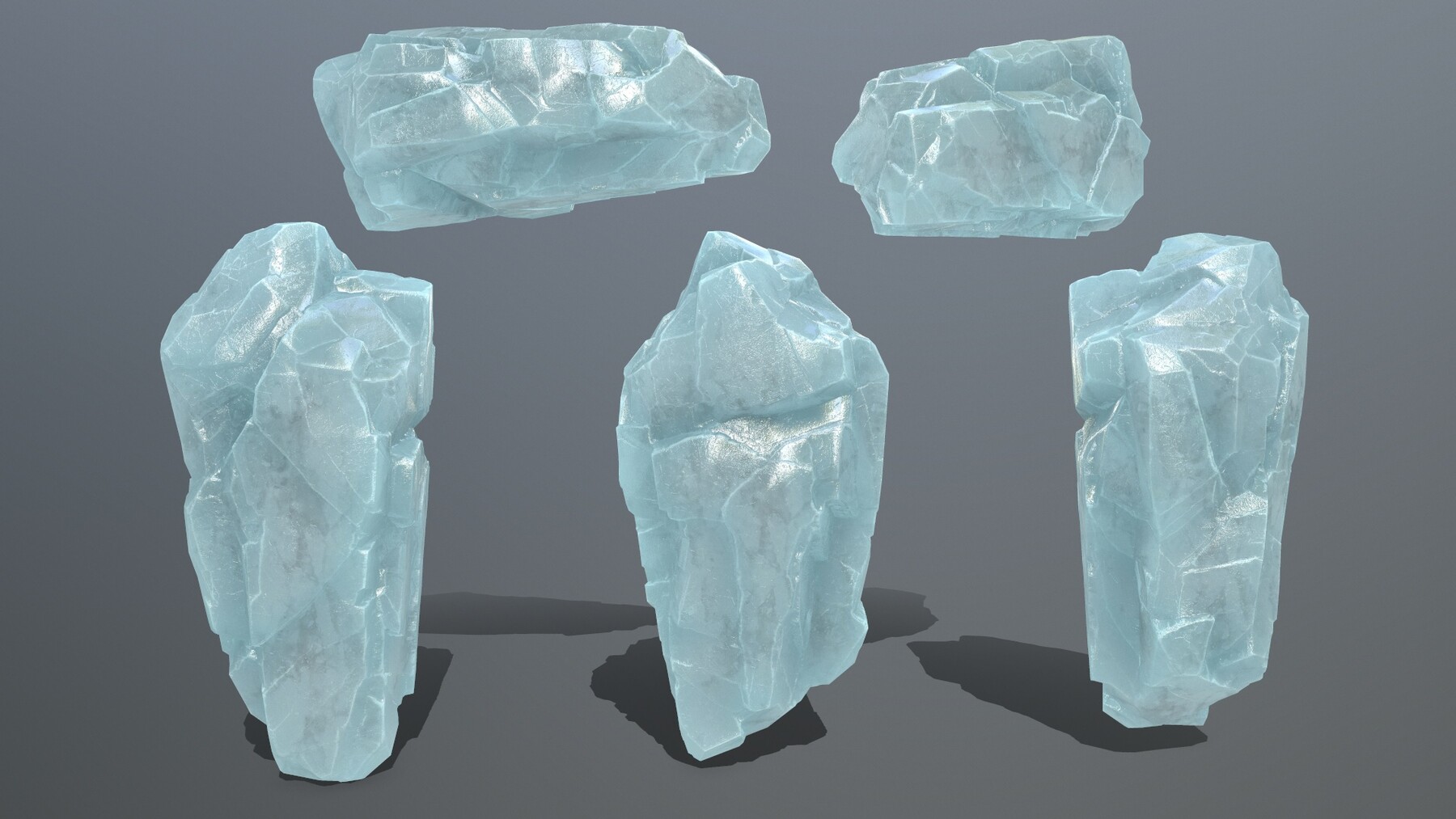 ArtStation - ice set | Game Assets