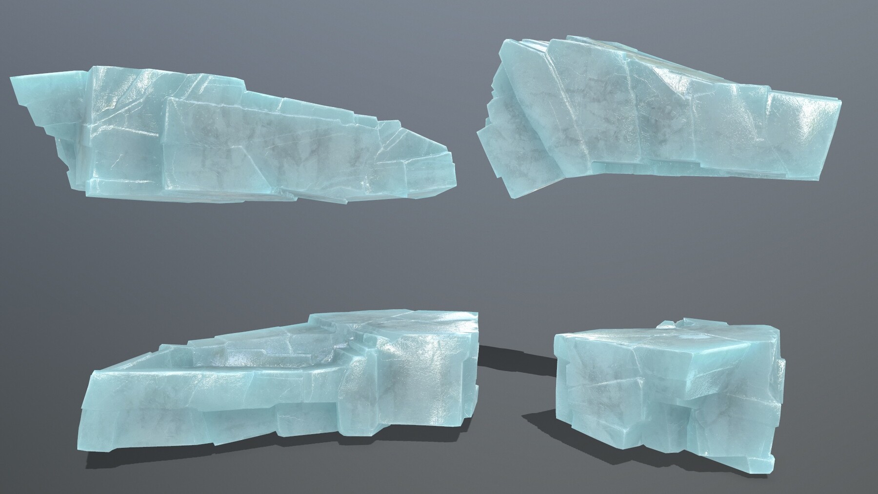 ArtStation - ice set | Game Assets