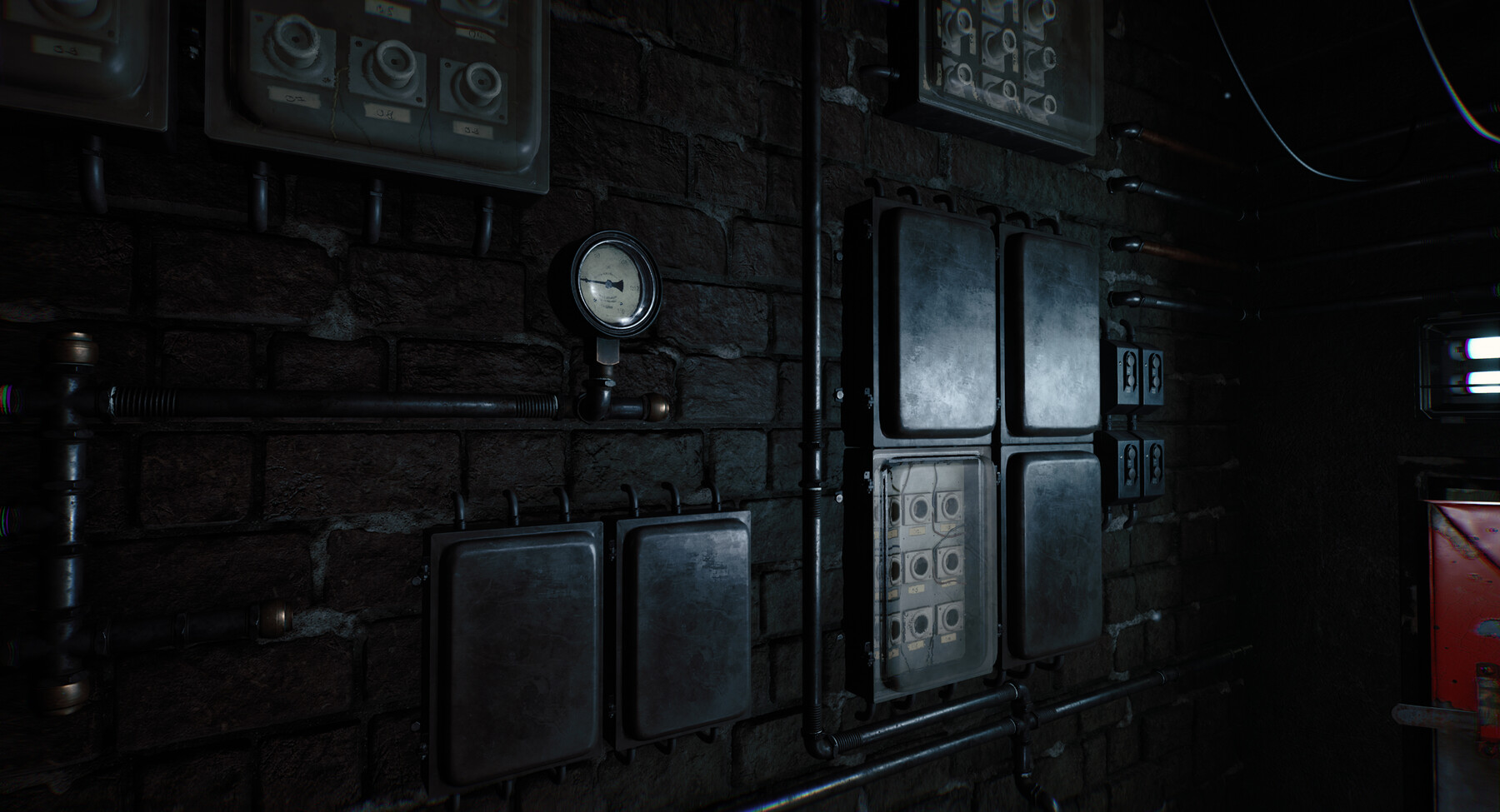 ArtStation - Horror Corridor - Asset Pack UE4/UE5 | Game Assets