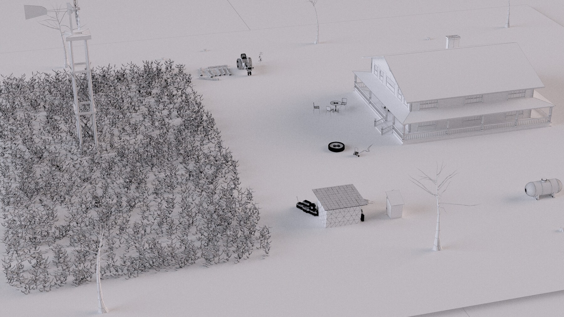 ArtStation - Farm farmhouse | Game Assets