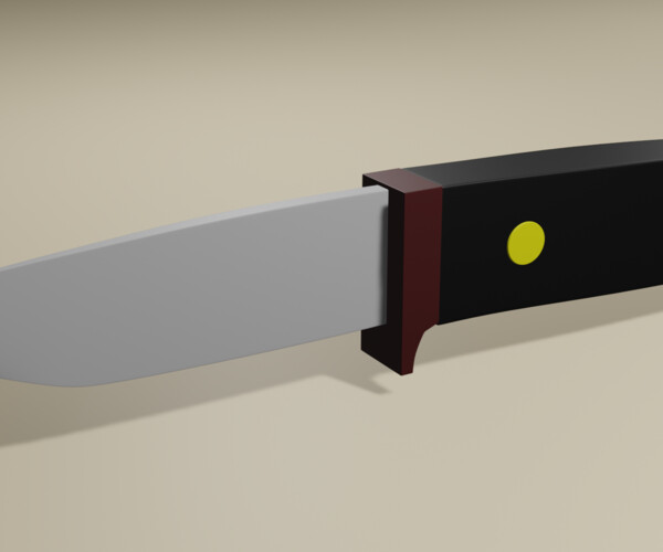 ArtStation - Low Poly Knife | Resources