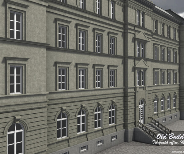 ArtStation - Telegraph office, Munich, 1884 | Resources