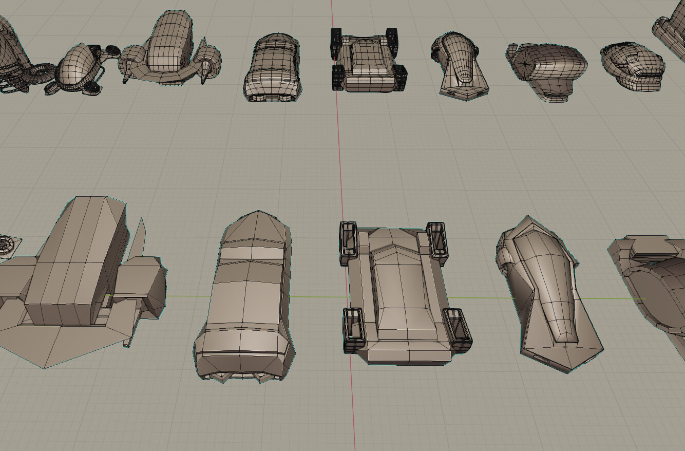 ArtStation - Futuristic-Car-Roads-City v2 | Resources