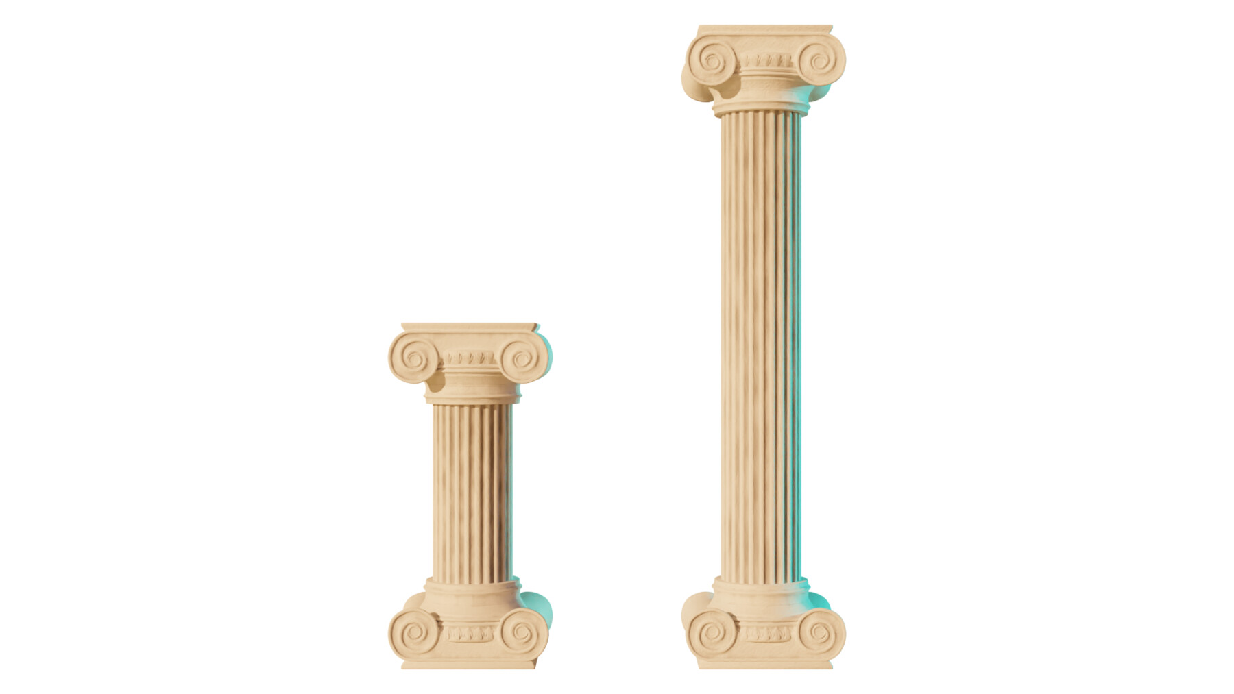ArtStation - Greek Pillar dirty and clean 3D model | Resources
