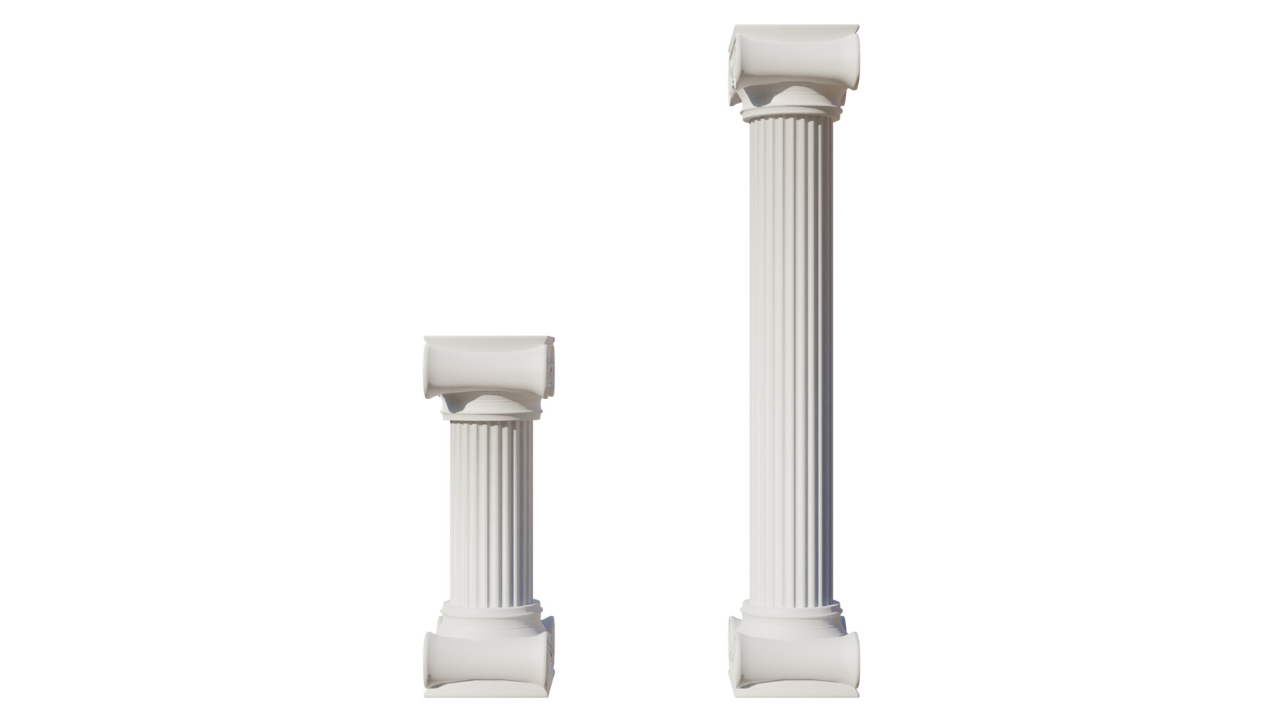 ArtStation - Greek Pillar dirty and clean 3D model | Resources