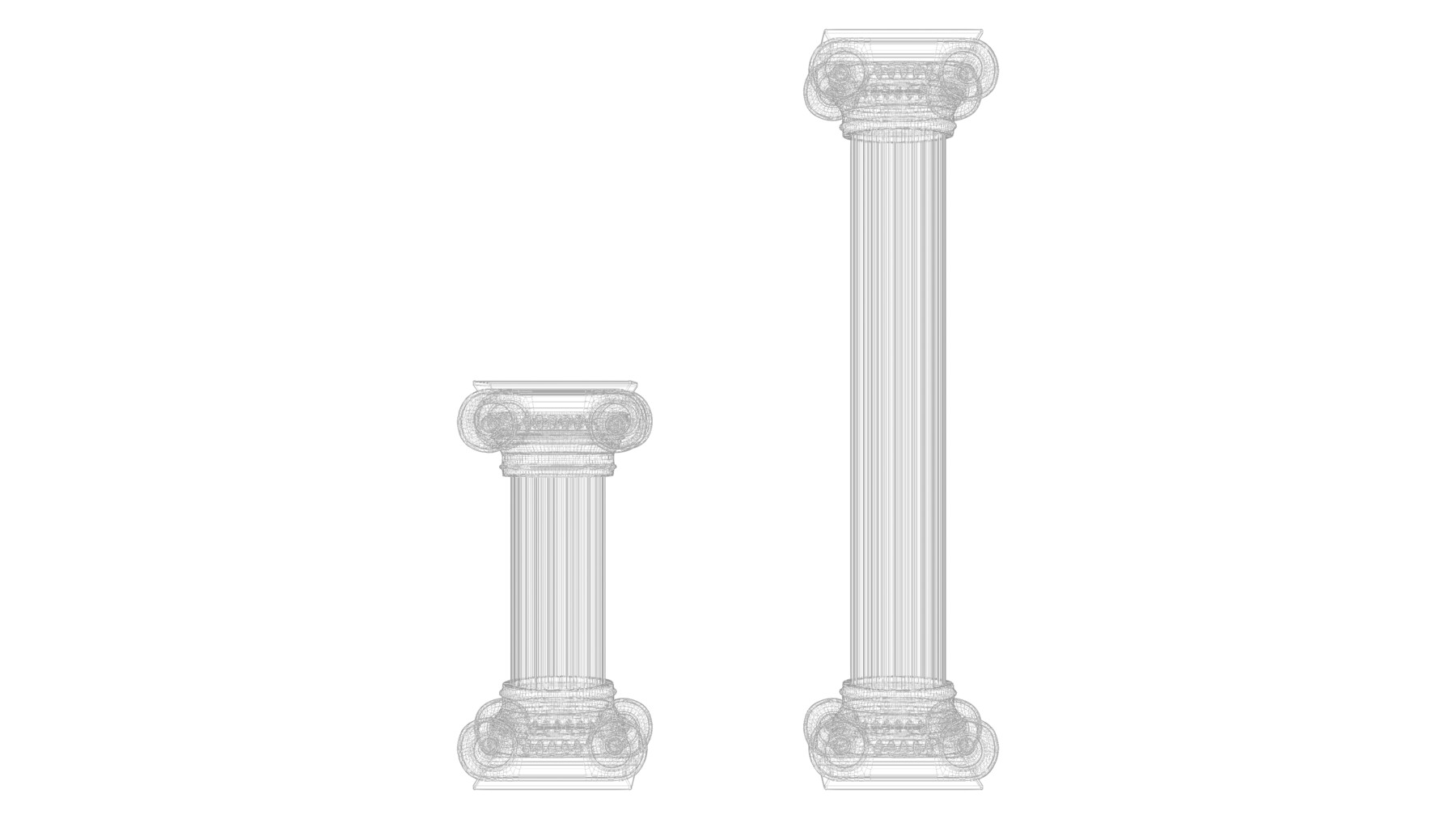 ArtStation - Greek Pillar dirty and clean 3D model | Resources