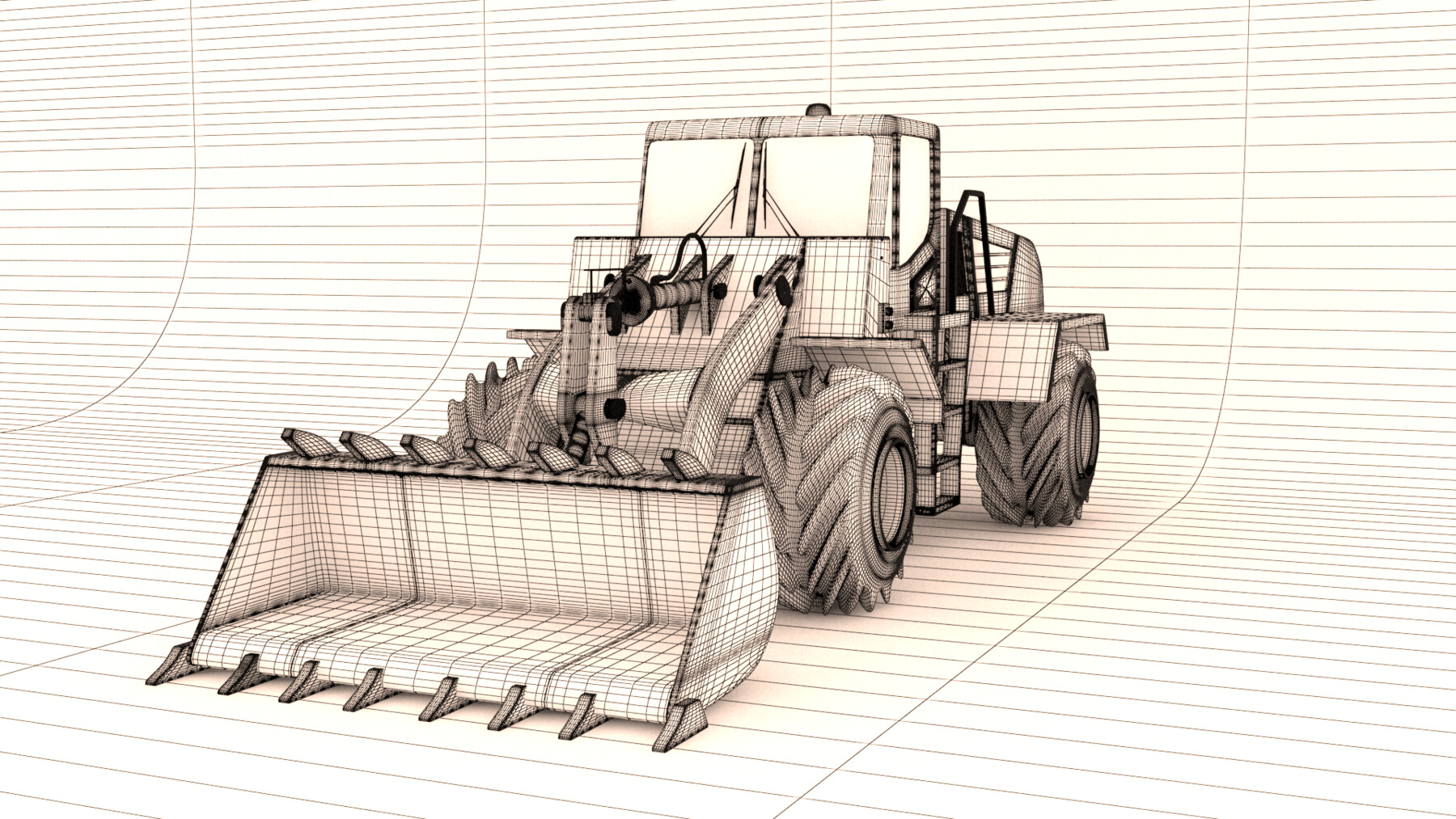 ArtStation - Wheel Loader | Resources
